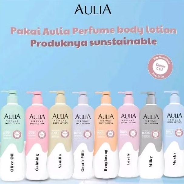 Jual Aulia Perfume Body Lotion 600ml Original 100% | Shopee Indonesia