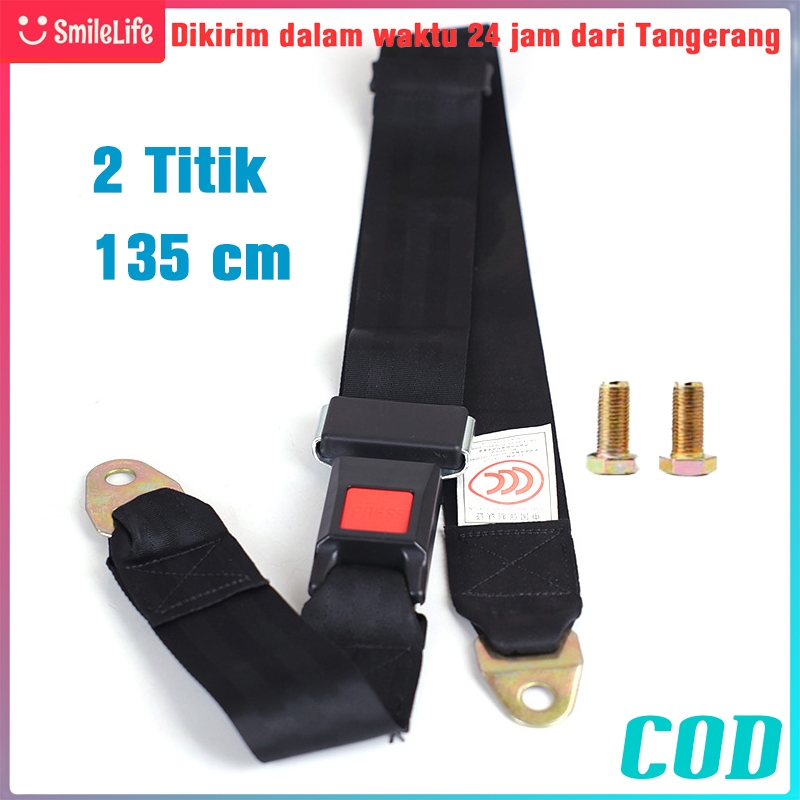 Jual Safety Belt Mobil/Sabuk Pengaman Dua Titik/Yang Dapat Disesuaikan ...