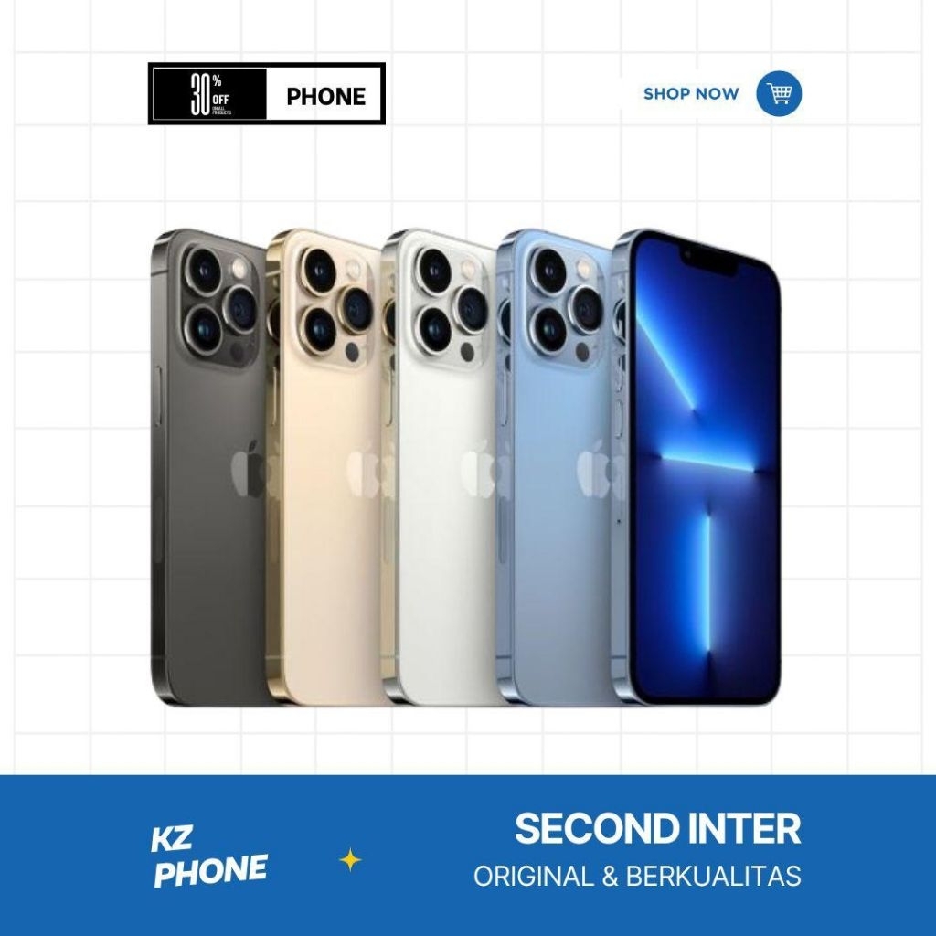 Jual IP 13 PRO/13 PROMAX 128GB 256GB 512GB | Shopee Indonesia