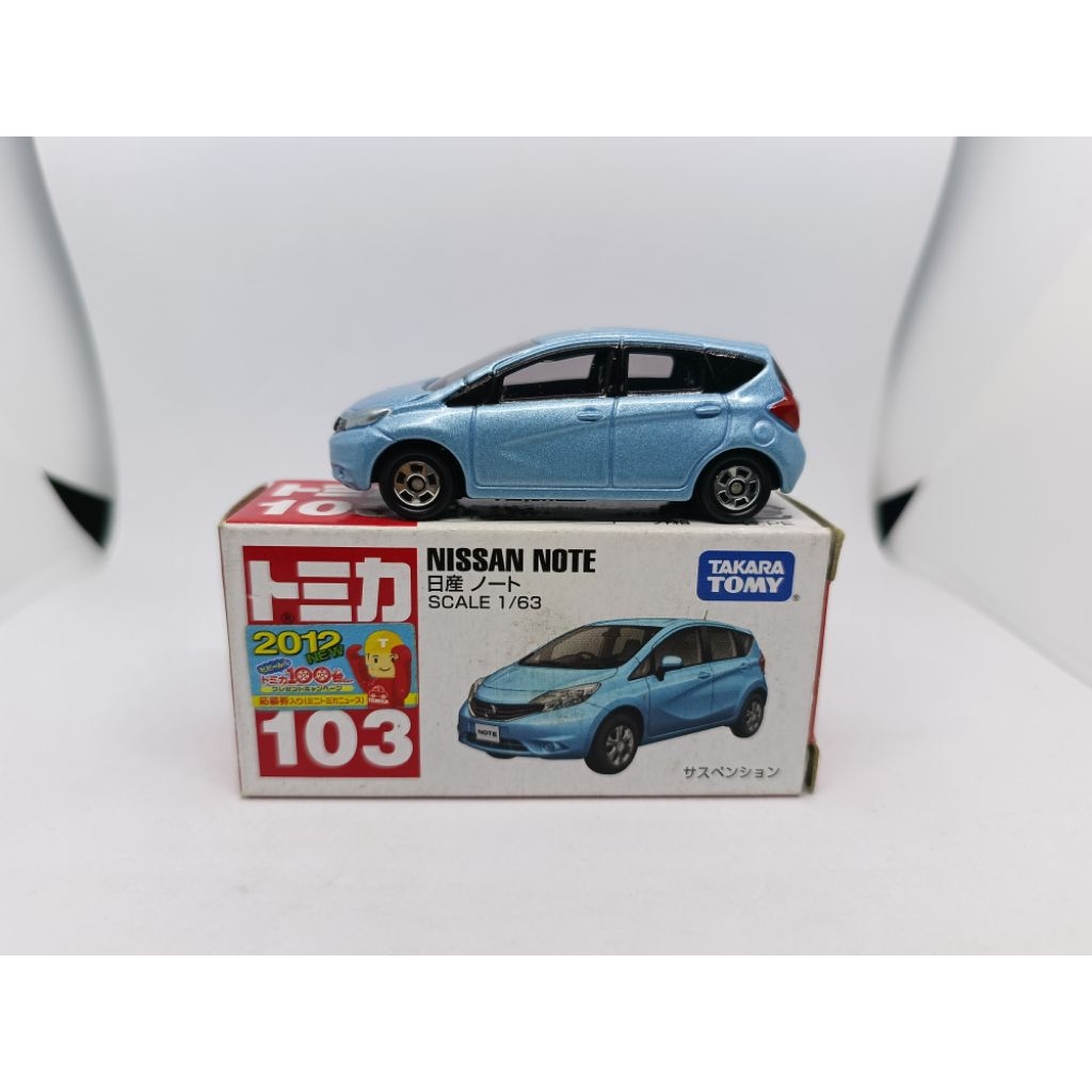 Jual Tomica No 103 Nissan Note Biru | Shopee Indonesia