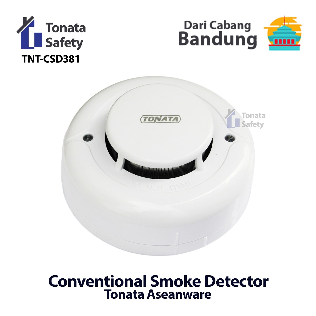 Jual Conventional Smoke Detector Photoelectric Tonata Aseanware / 2 ...