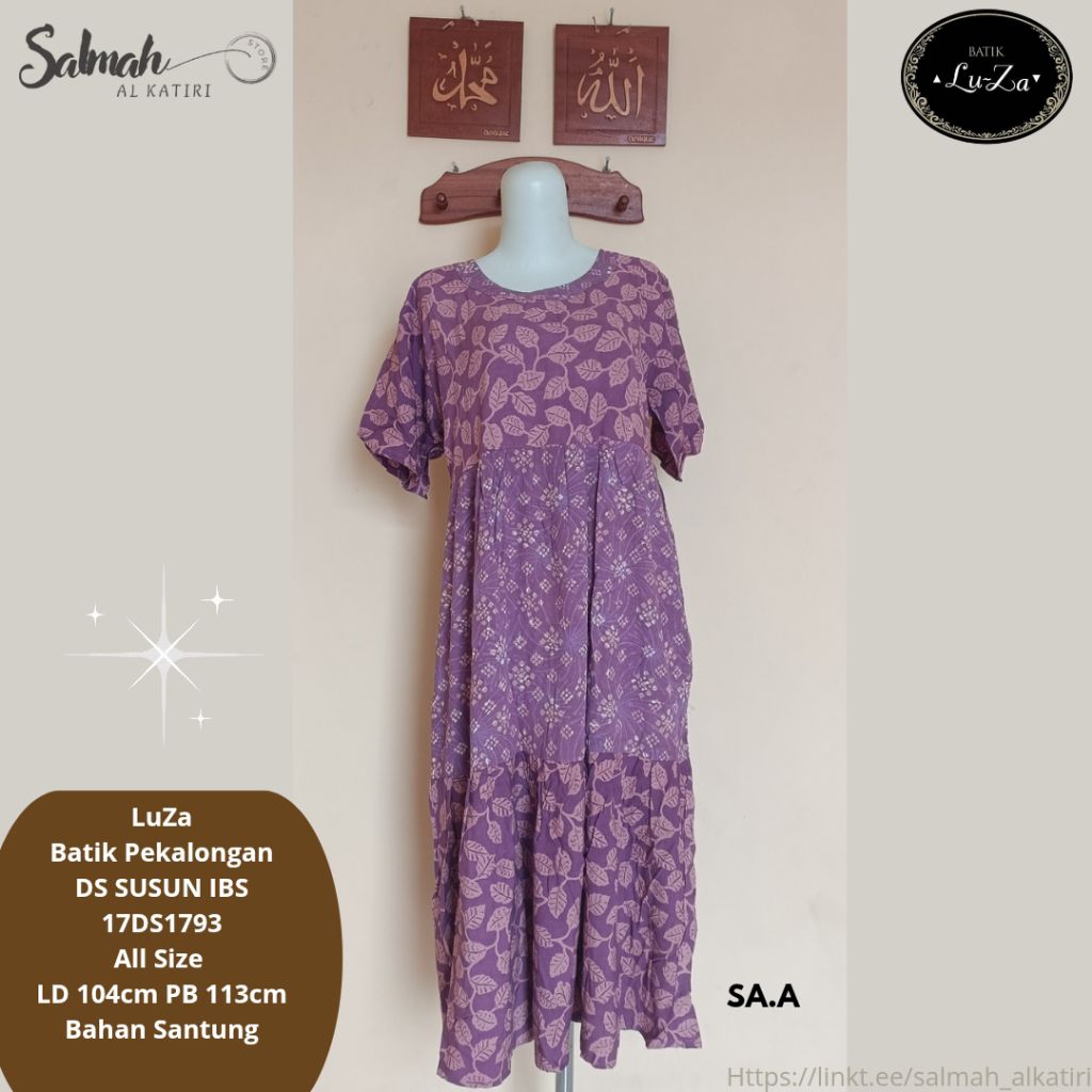 Jual Daster LuZa Batik Pekalongan DS SUSUN IBS (A) | Shopee Indonesia