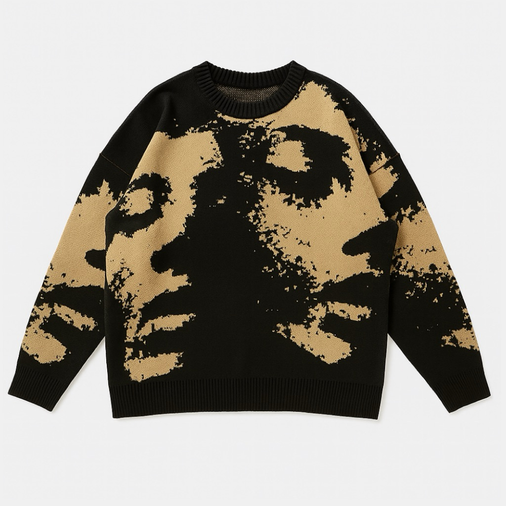 Jual Produsen Rajut Bandung- Sweater Rajut Pria Wanita Motif Wajah ...