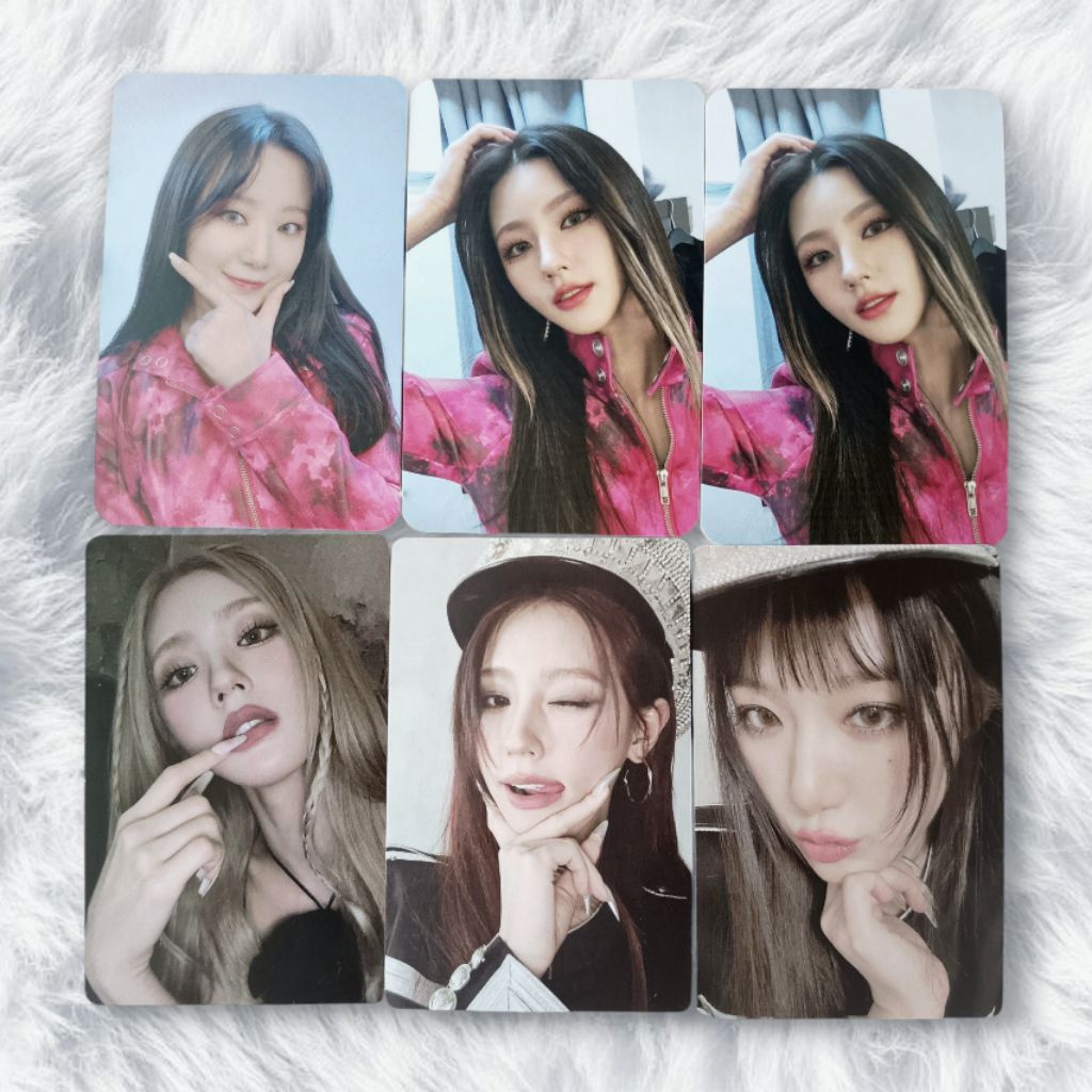 Jual Photocard Gidle Official Photocard Gidle I Feel Queen Card ...