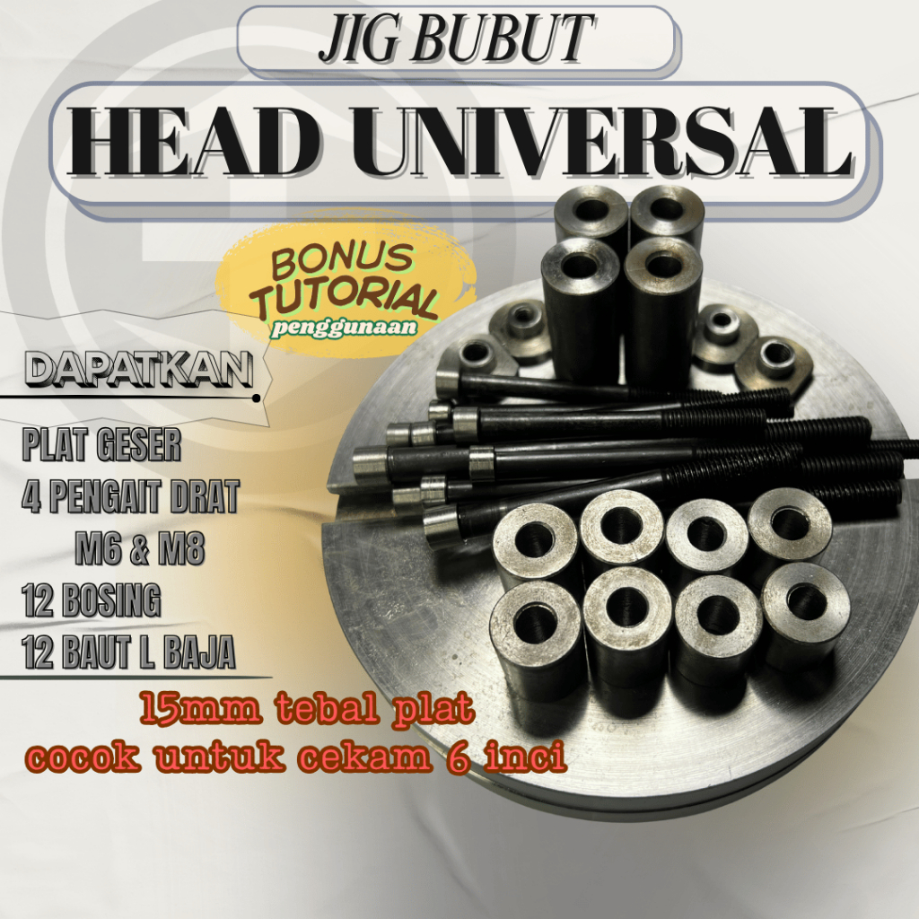 Jual Jig Bubut Head Motor | Alat Bubut Kepala Silinder Presisi + 12 ...
