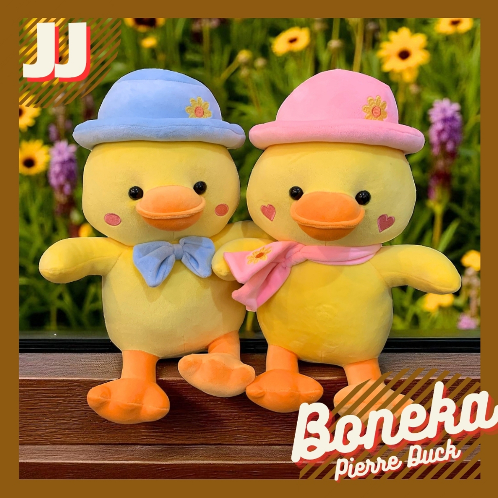 Jual BONEKA BEBEK DUCK PIERE BOY AND GIRL 42 CM | Shopee Indonesia