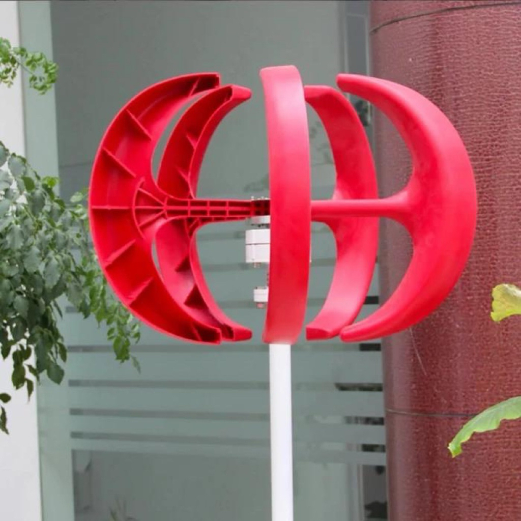 Jual OD PLTB Generator Wind Turbine Vertical 300W Turbin Angin 12V ...