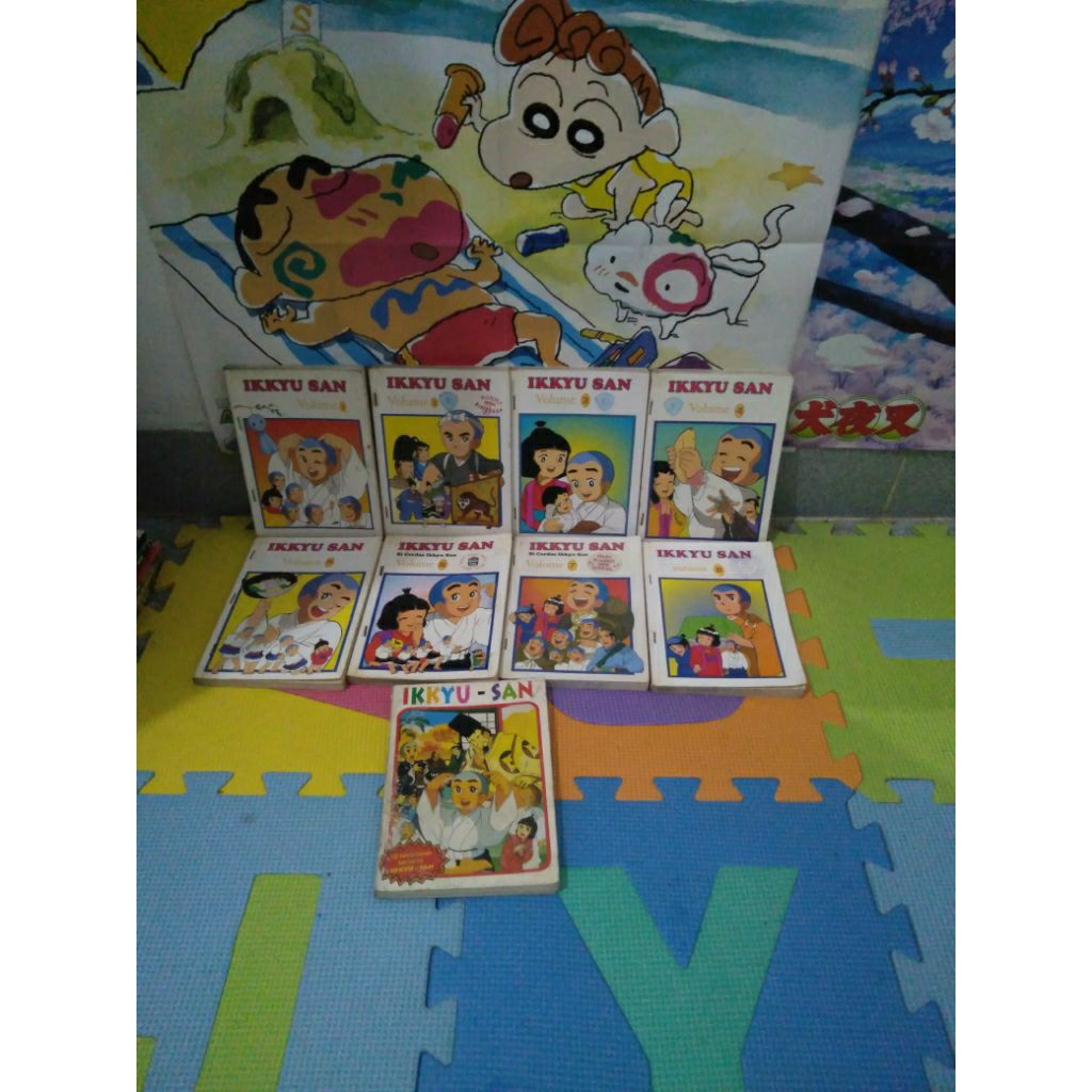 Jual komik full set ikkyu San 1-8 + uji kecerdasan bersama ikkyu San ...