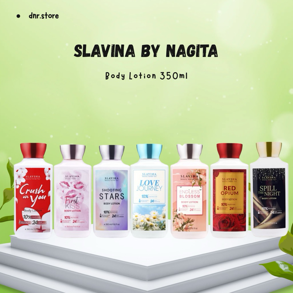 Jual Slavina Body Lotion 350ml | Shopee Indonesia