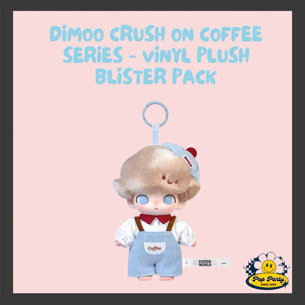 Jual POP PARTY - POP MART DIMOO CRUSH ON COFFEE SERIES - VINYL PLUSH ...