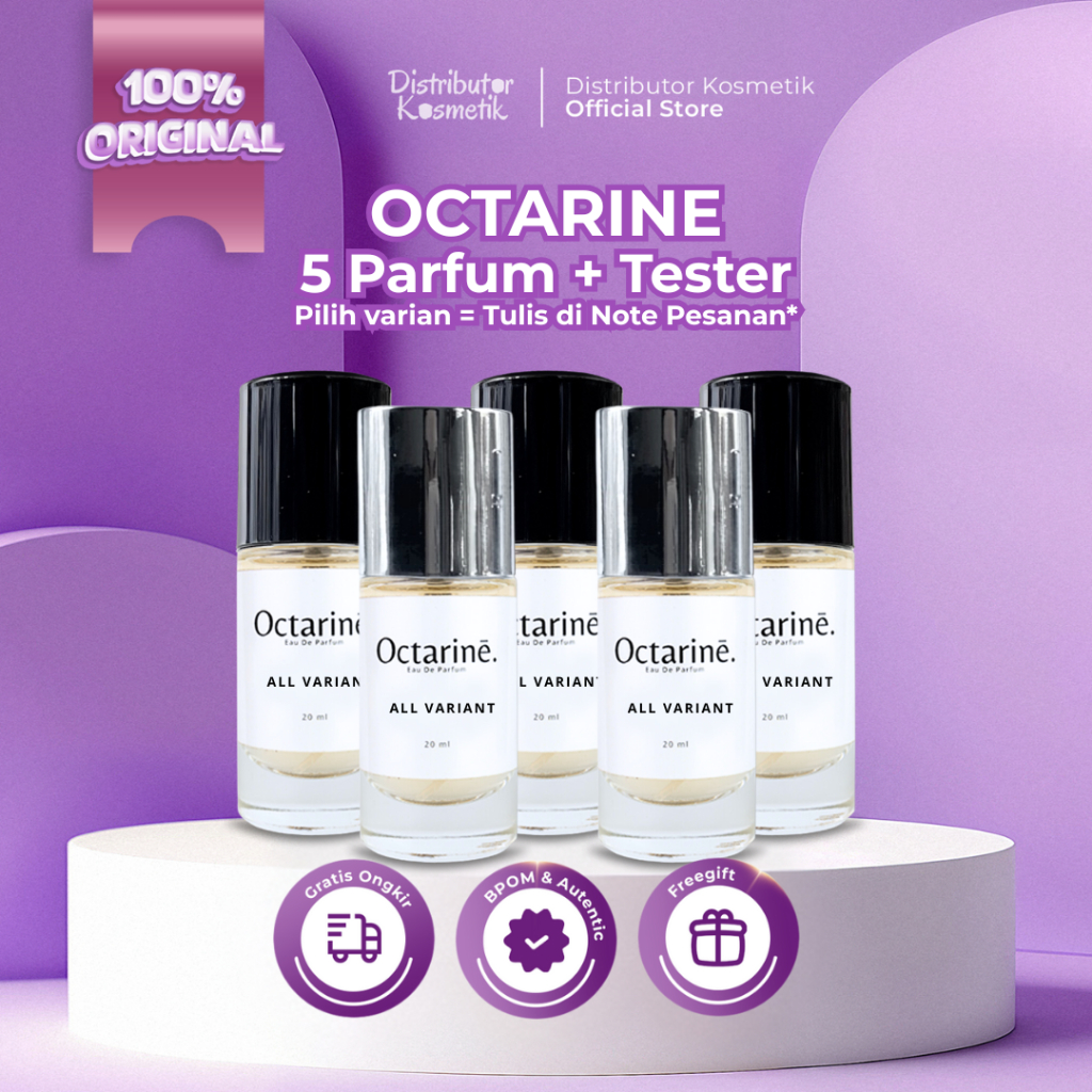 Jual [ AGEN RESMI ] Octarine - PROMO Beli 5 Botol Parfum 20ml Bebas ...