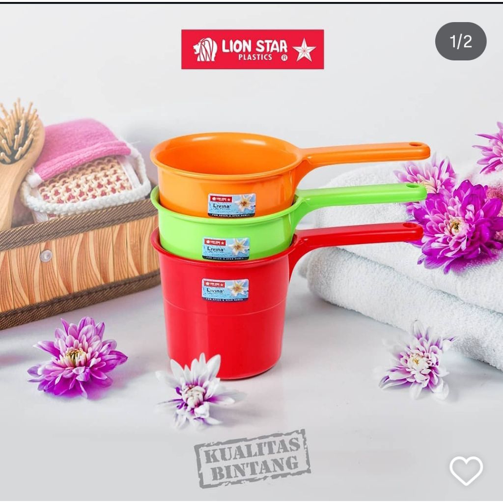 Jual Lion Star Gayung Air GL-15 Water Scooper Deluxe Centong Mandi ...