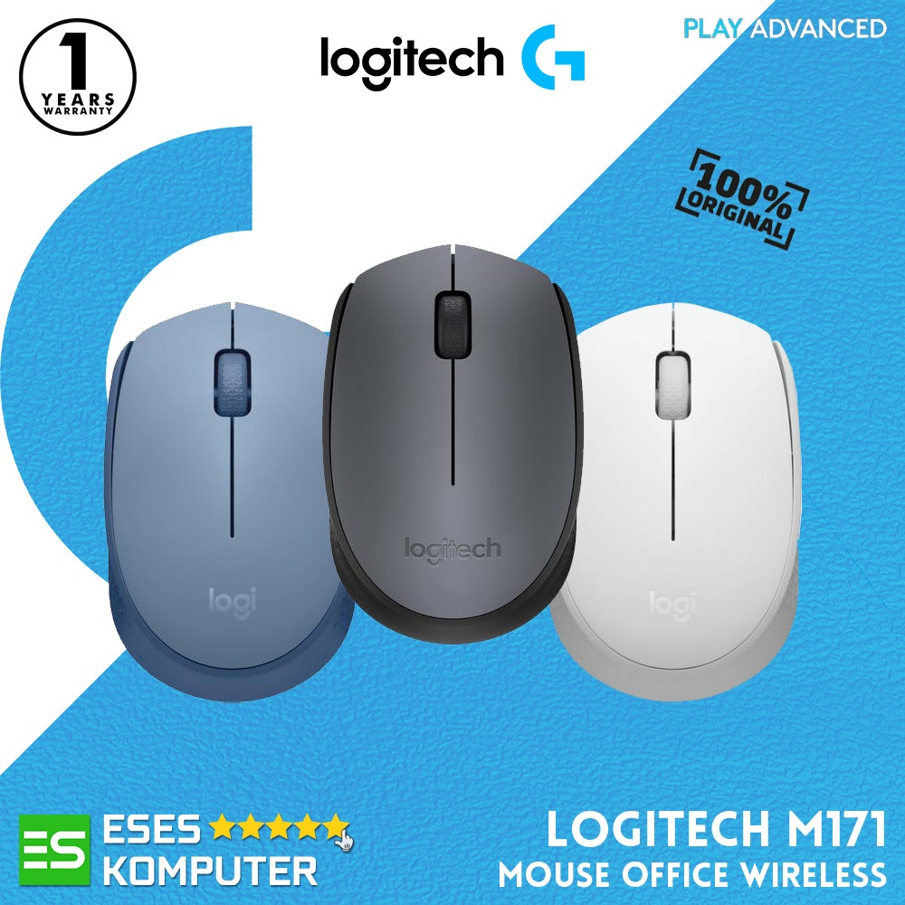 Jual Logitech M171 Wireless | Mouse Office Wireless for Windows Mac ...