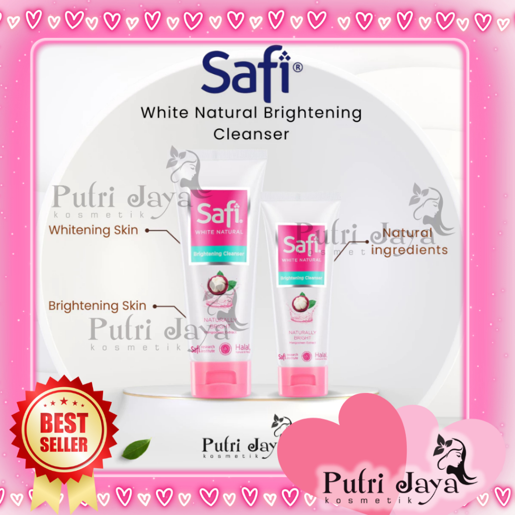 Jual SAFI - white natural - Brightening Cleanser Mangosteen (50gr/100g ...