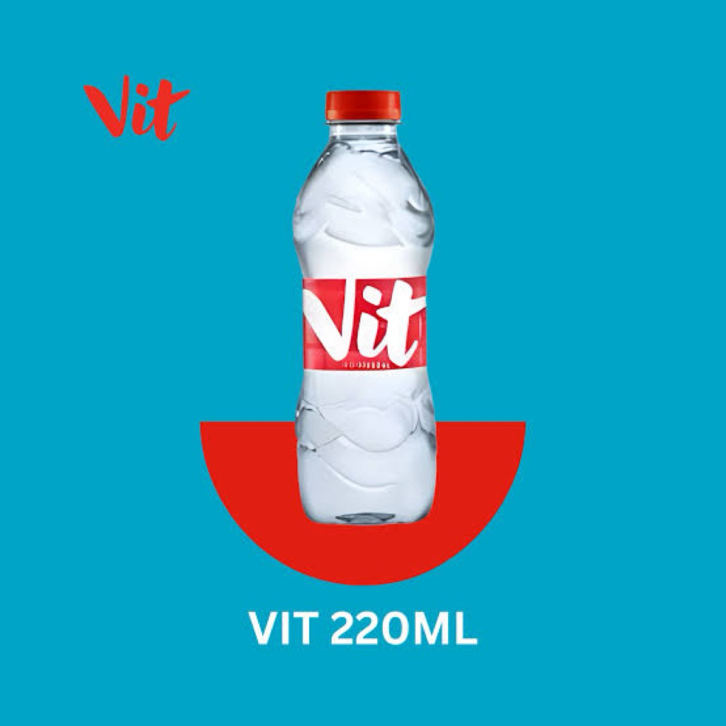 Jual Vit Botol 220 ml x 24 Botol Air Mineral | Shopee Indonesia