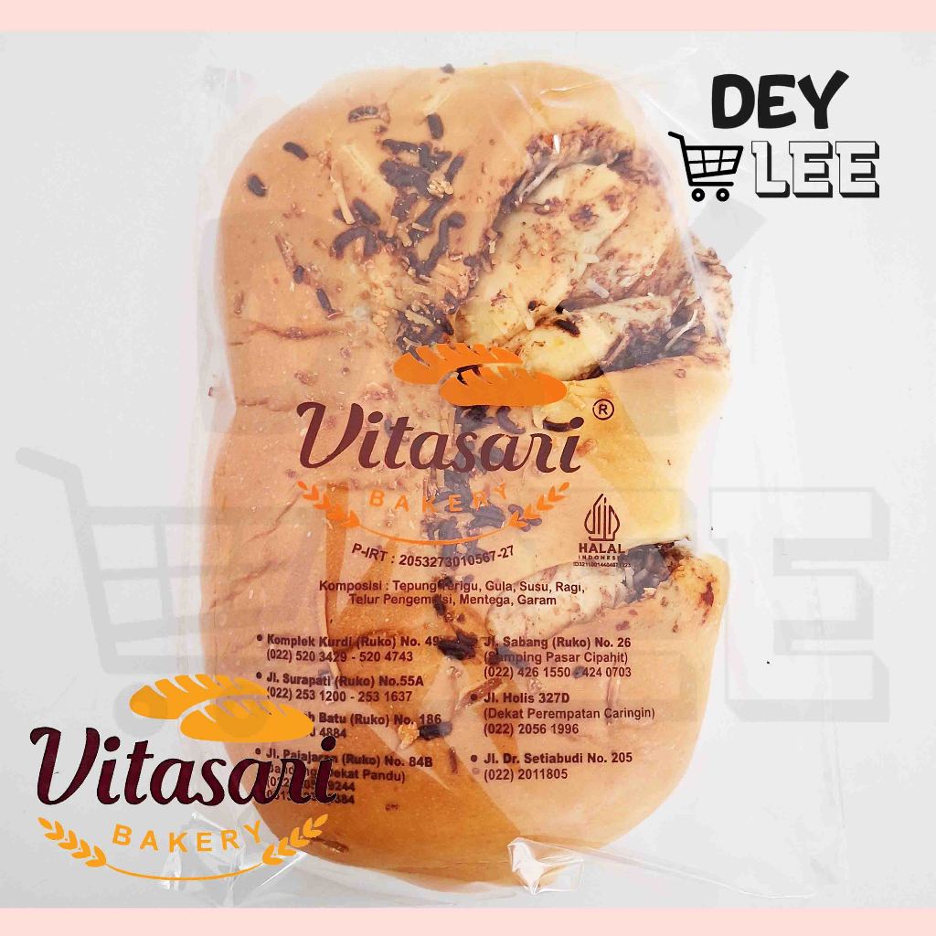 Jual VITASARI Roti Jumbo per 1 pc Satuan ANEKA RASA Fresh Halal Bandung ...