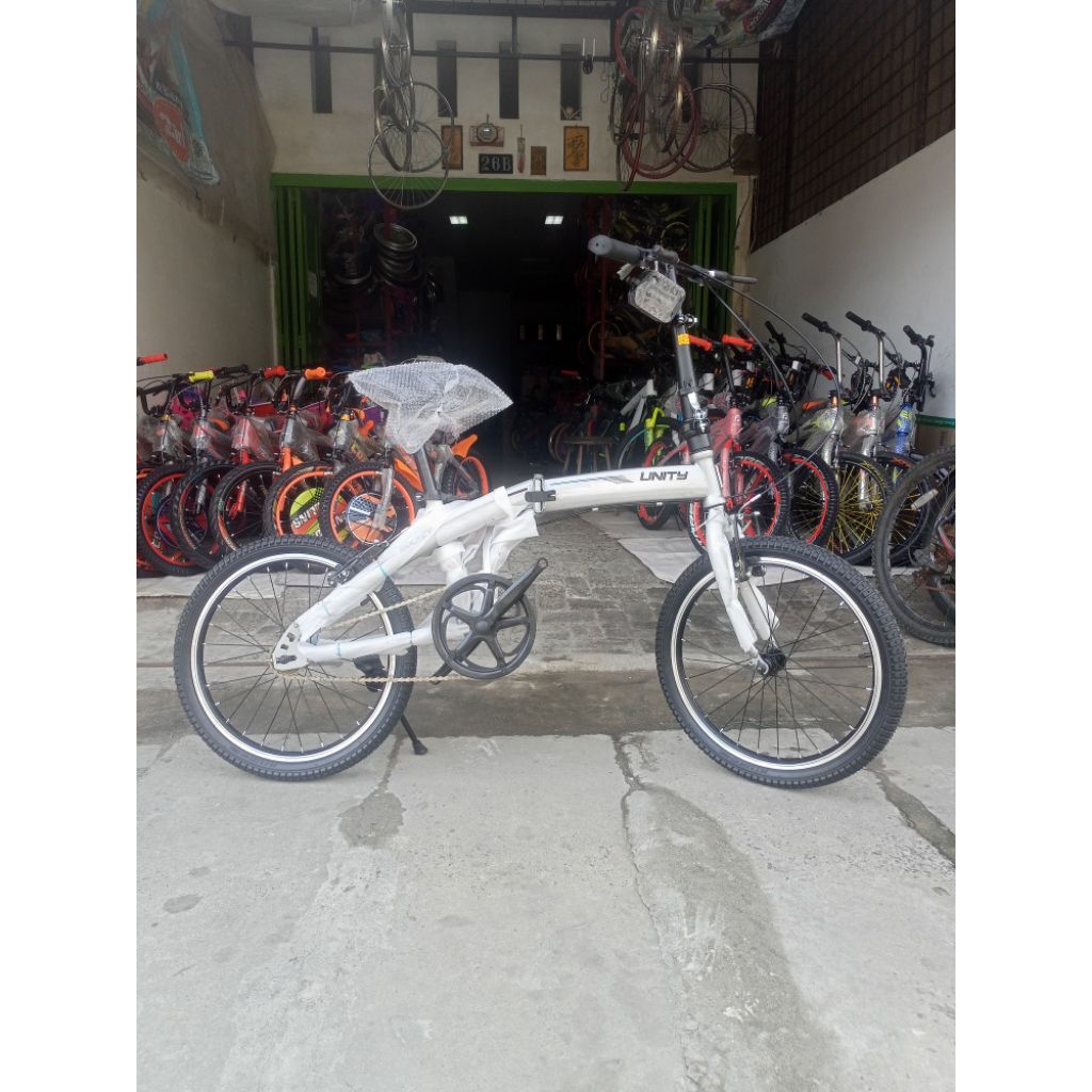 Jual sepeda lipat merk unity dan velion 20 inci | Shopee Indonesia