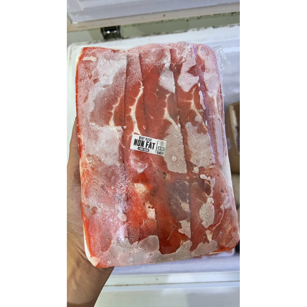 Jual Beef Slice Non Fat (500 gram) | Shopee Indonesia