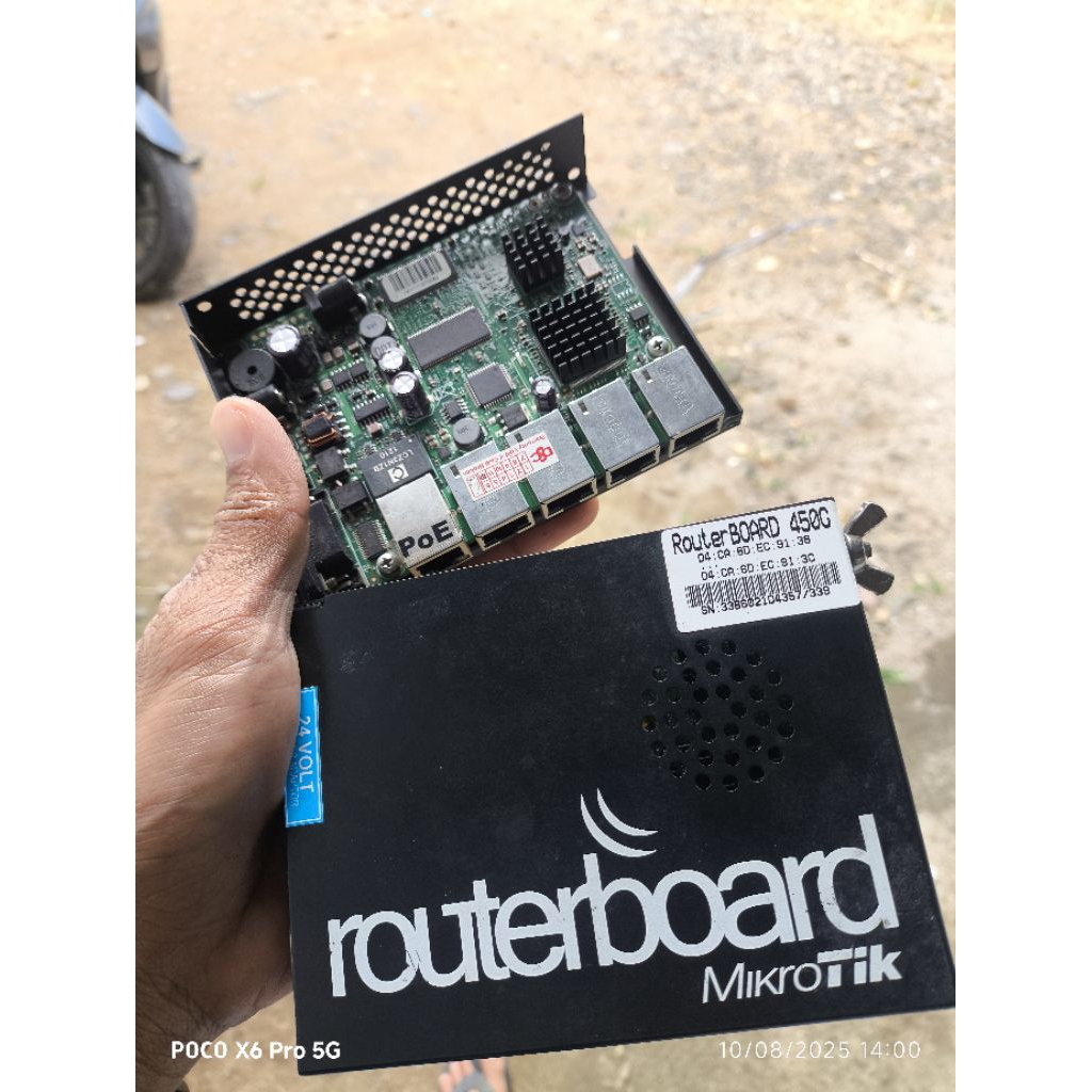 Jual routerboard-MIKROTIK-RB450G | Shopee Indonesia