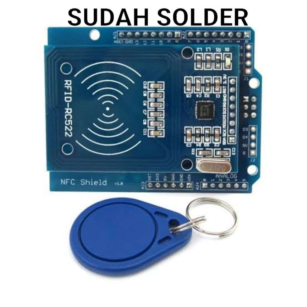 Jual ModulE RFID RC522 RC-522 RC 522 MFRC522 13.56MHz IC ID Card Reader Detector Module Kit Set ...