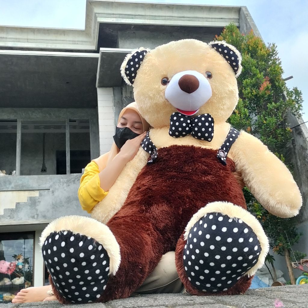 Jual BONEKA JUMBO 2 METER BERUANG TEDDY BEAR JUMBO JOJON SNI MURA ...