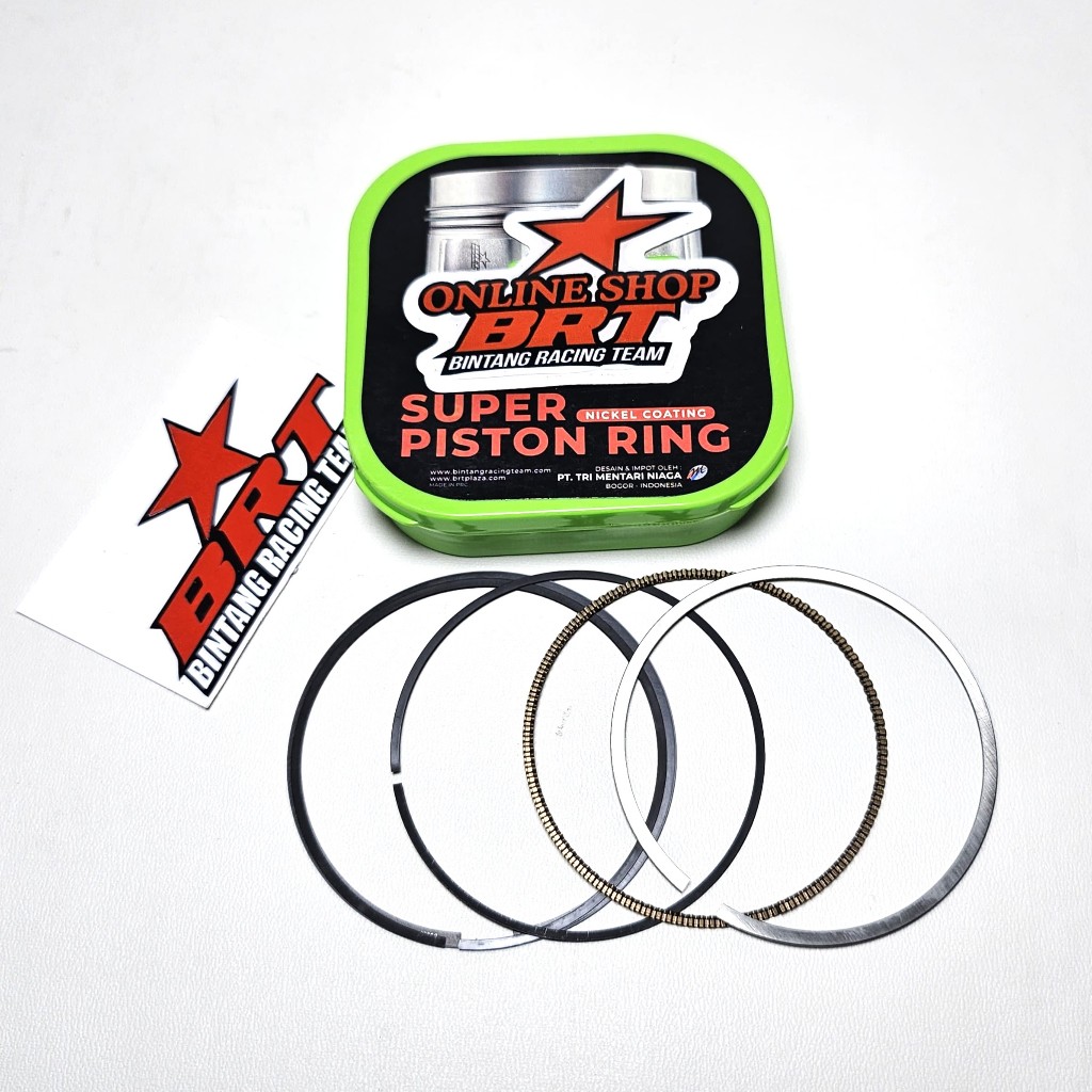 Jual SUPER RING PISTON BRT Ring Seher 53 54 55 57 58 62 63 65 66 68 70 ...