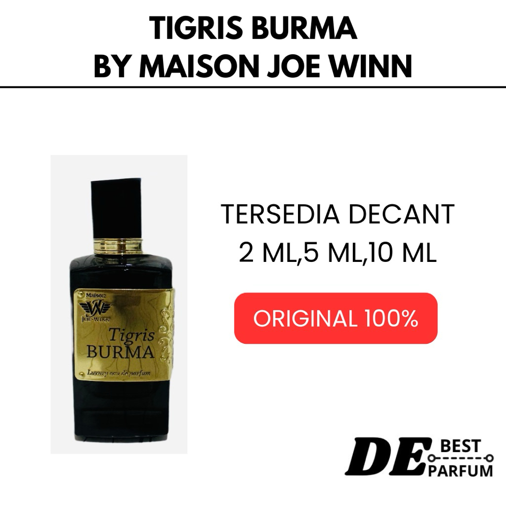 Jual Maison Joe Winn Tigris Burma Eau De Parfum ( Decant ) | Shopee ...