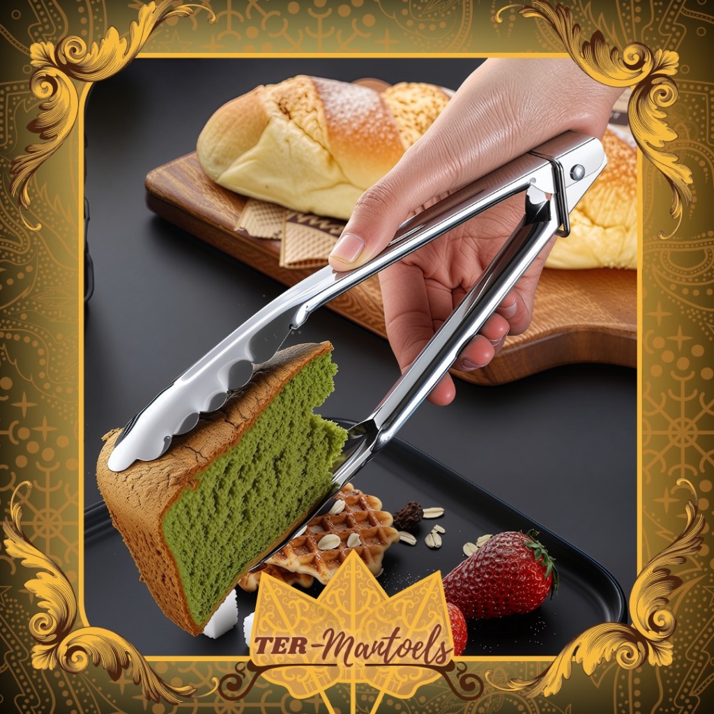 Jual Pencapit Capitan Makanan Stainless / Penjepit Gorengan / Capitan ...