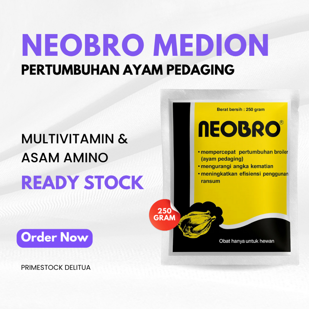 Jual NEOBRO 250 Gram MEDION: Suplemen Unggulan untuk Pertumbuhan ...