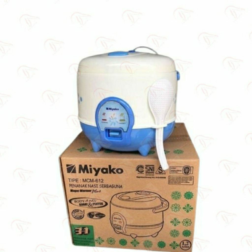 Jual MIYAKO MCM-612 RICE COOKER MAGIC WARMER PLUS 1,2L 1,2 L 1,2 LITER ...