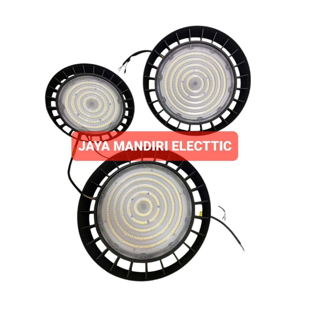Jual Lampu High Bay UFO LED 100W 150W 200W Philip ballast trafo driver ...