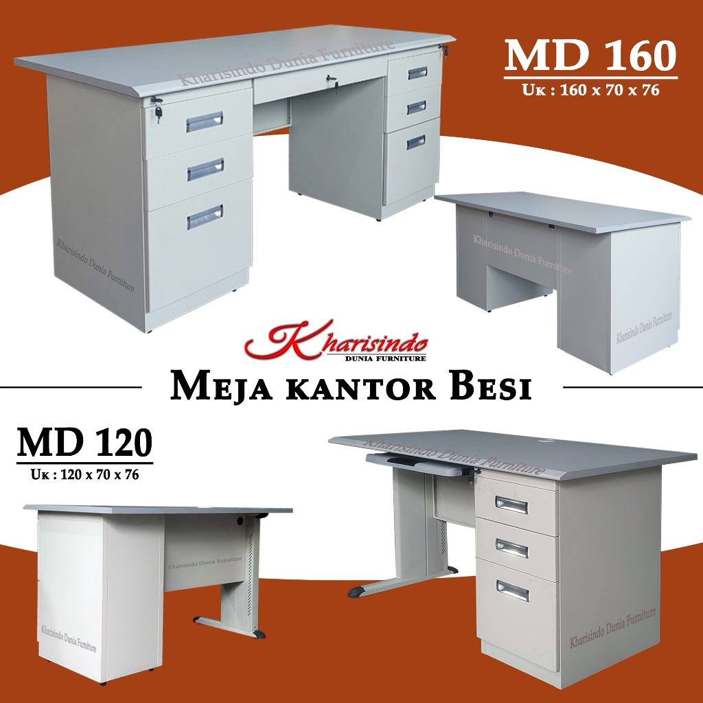 Jual Meja Kantor - Meja Guru - Meja Staff - Meja Kerja / MD 120 - MD ...