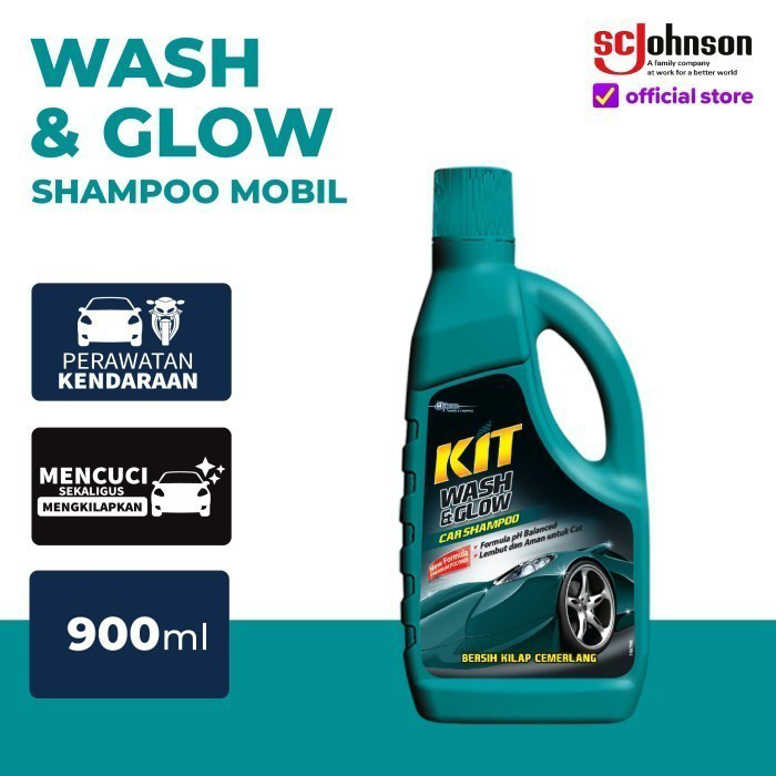 Jual Kit Wash & Glow Shampo Mobil 900ml - Shampoo Pembersih & Pengkilap ...
