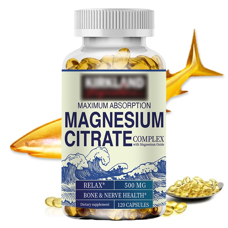 Jual Magnesium Citrate Complex capsules 500 MG For Calm, Relaxation ...