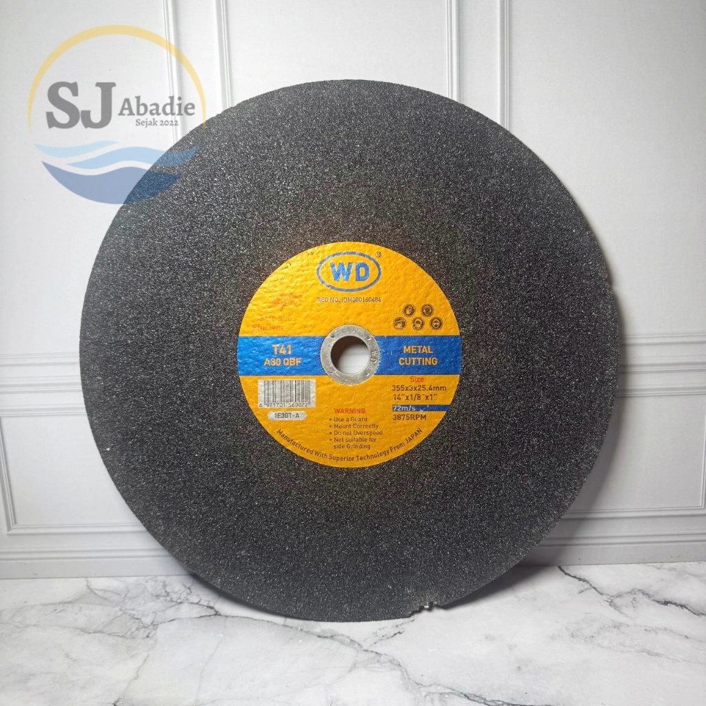 Jual (1 PC) WD Batu Potong Gerinda Granit Besar Cutting Wheel 14 Inch ...