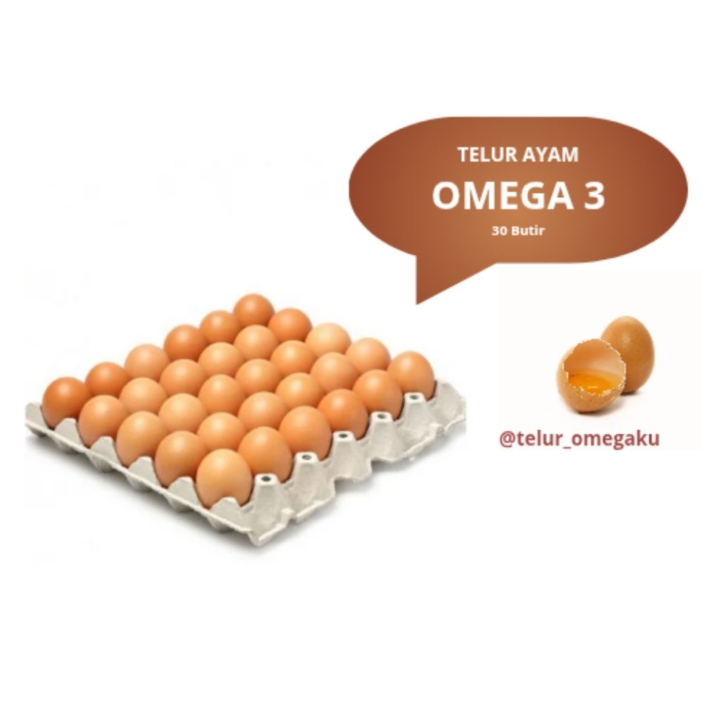 Jual Telur Omega Size A (60-70 gr/Butir) | Shopee Indonesia