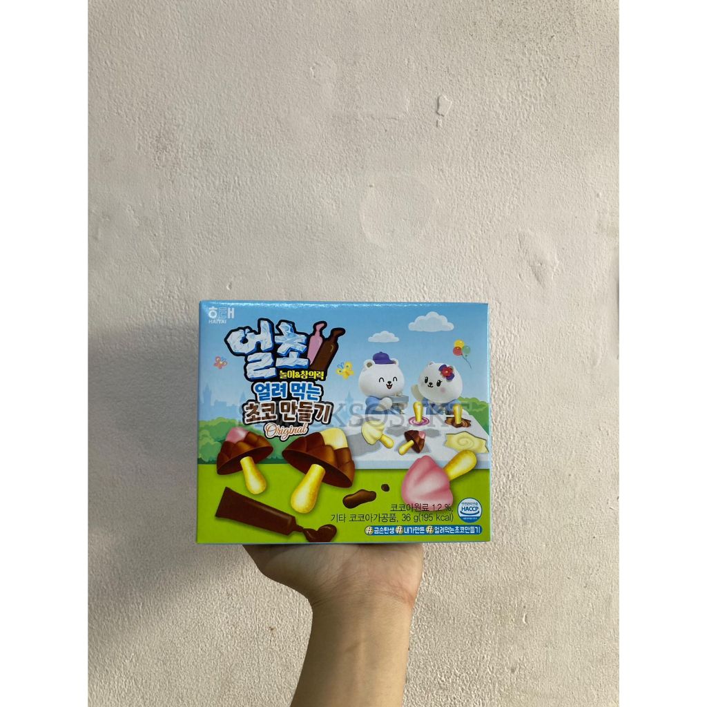Jual HAITAI CHOCOLATE KIT FROZEN BISCUIT CHOCOBOY 36g | Shopee Indonesia