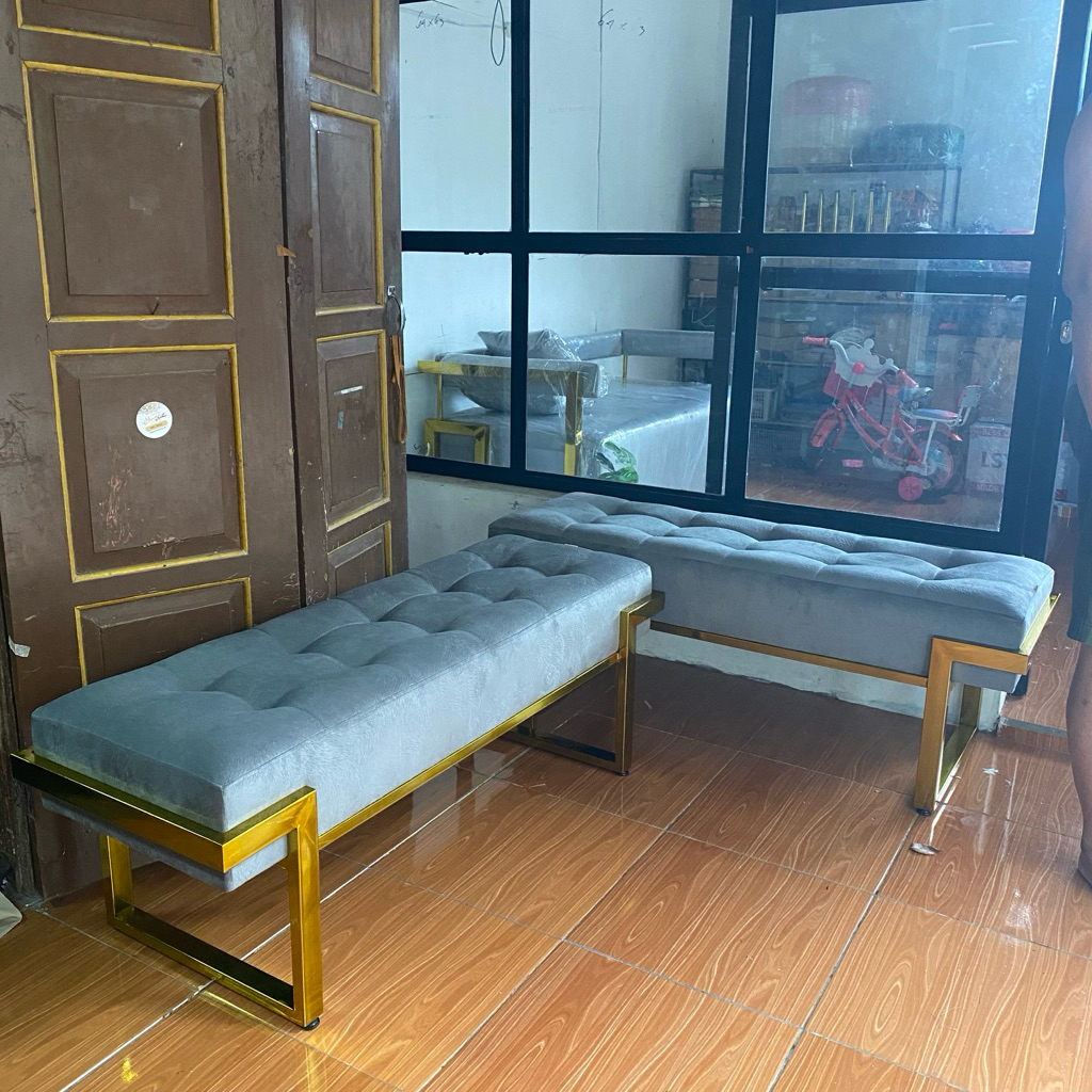Jual sofa bench/stool kota/kursi sofa/sofa bench minimalis/ sofa ruang ...
