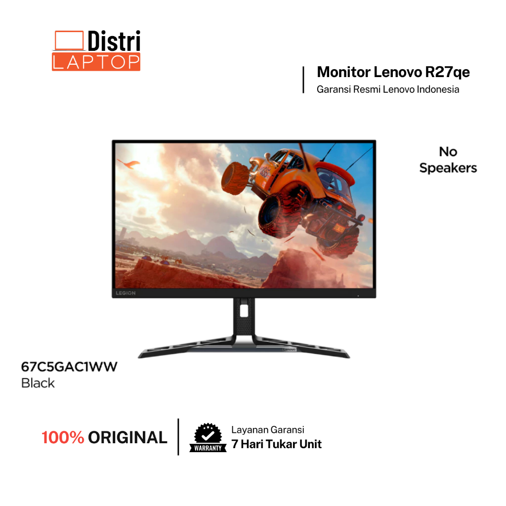 Jual Monitor Lenovo Legion R27qe Monitor Gaming 27 inch QHD 180Hz ...