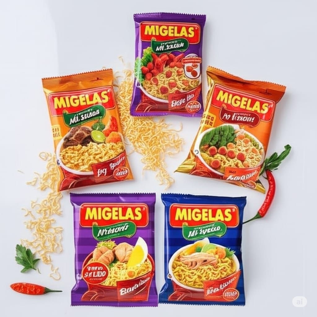Jual mie gelas migelas protevit 1 renceng baso kari ayam soto bawang ...
