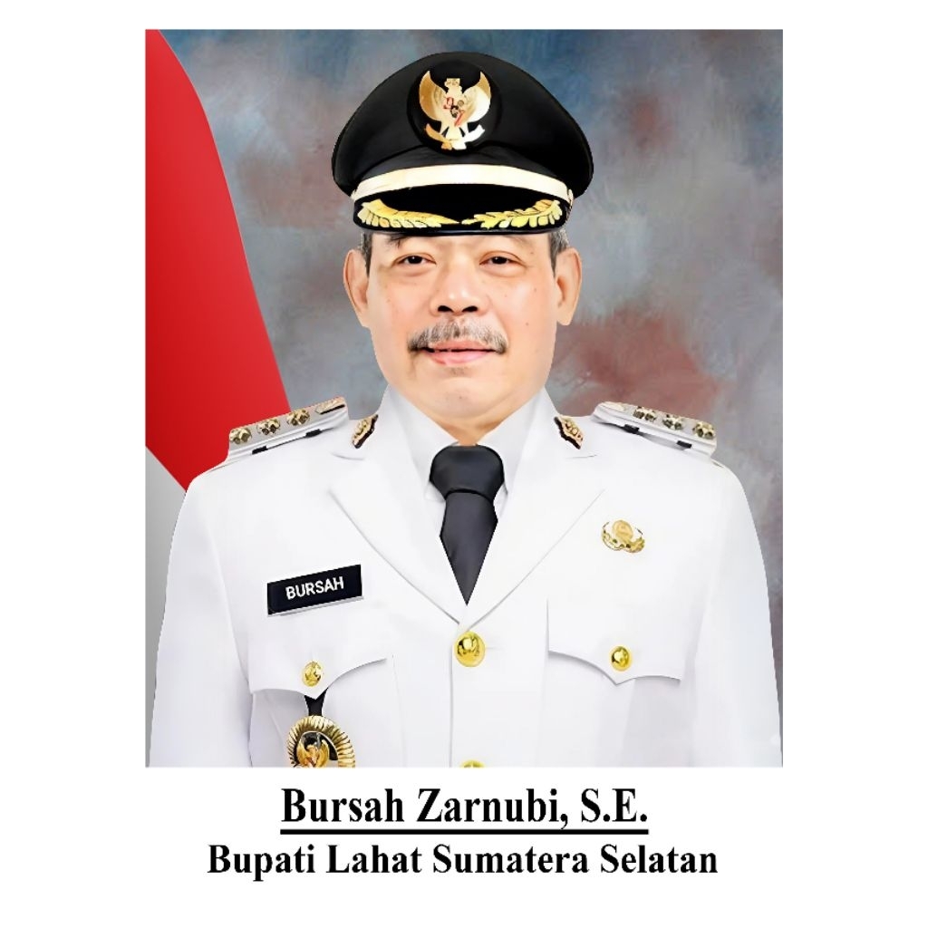 Jual Cetak Poster Bupati Lahat Sumatera Selatan Dan Wakil Bupati Lahat ...