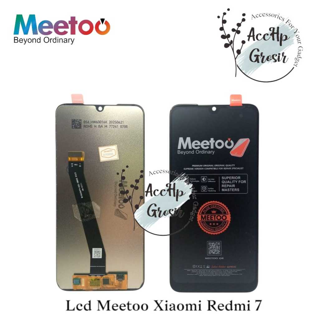 Jual Lcd Touchscreen Meetoo Xiaomi Redmi 7 Lcd Redmi 7 Meetoo Black ...