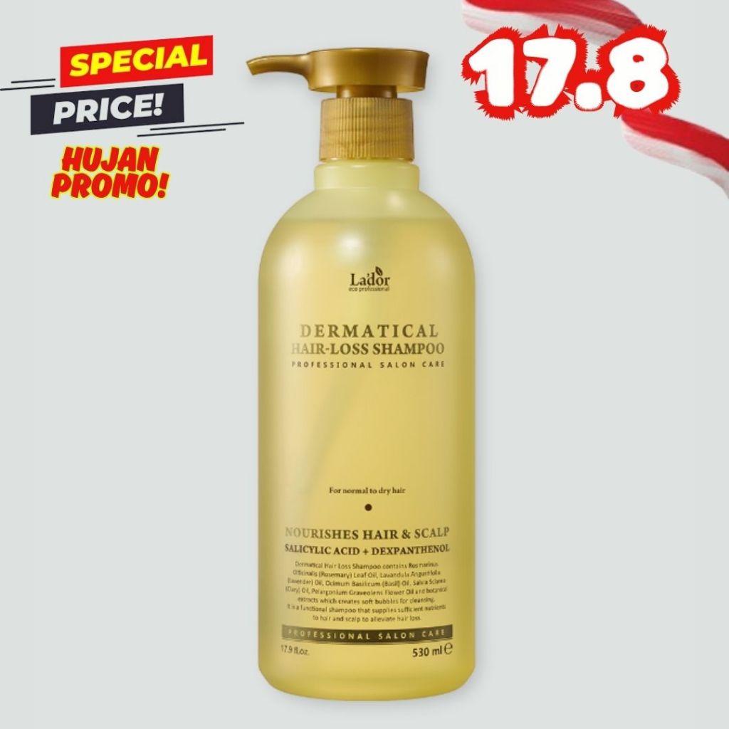 Jual LA'DOR Lador Dermatical Hair Loss Shampoo 530ml | Shopee Indonesia