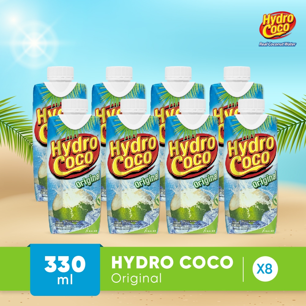 Jual Hydro Coco Kemasan 330ml - Isi 8 Pcs | Shopee Indonesia