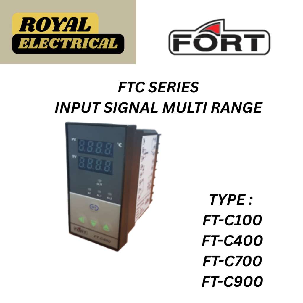 Jual FORT DIGITAL TEMPERATUR CONTROL - TYPE FT-C100 / FT-C400 / FT-C700 ...