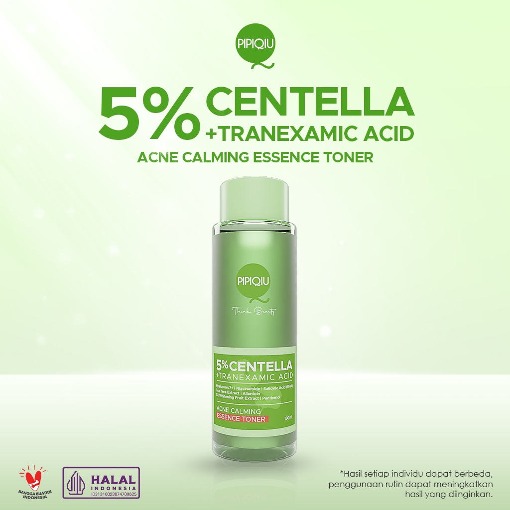 Jual Pipiqiu 5% Centella Acne Calming Essence Toner 150ml/Toner Kulit ...