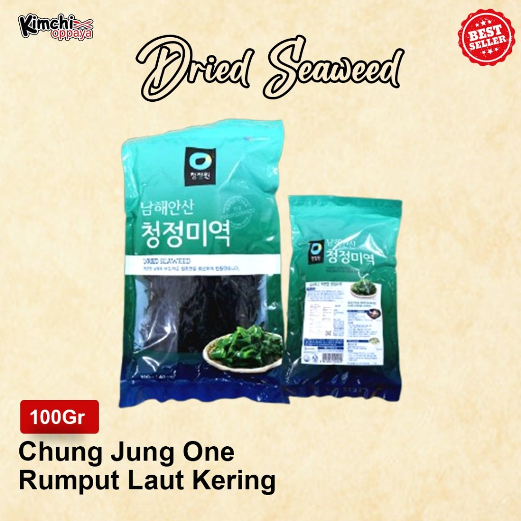 Jual Chungjungone Miyok 100 Gram Rumput Laut Keering Dried Seaweed ...