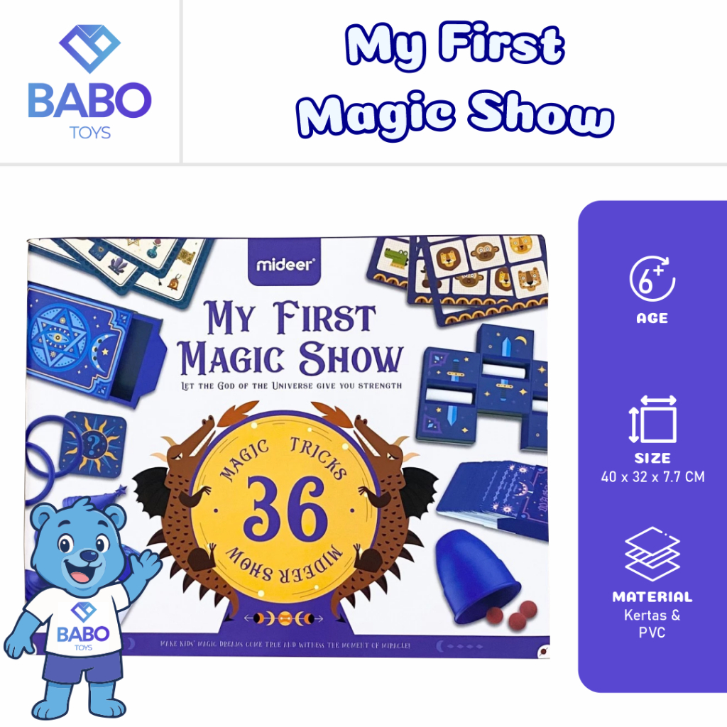 Jual Mideer My First Magic Show Mainan Edukasi Anak Mainan Edukasi Anak ...