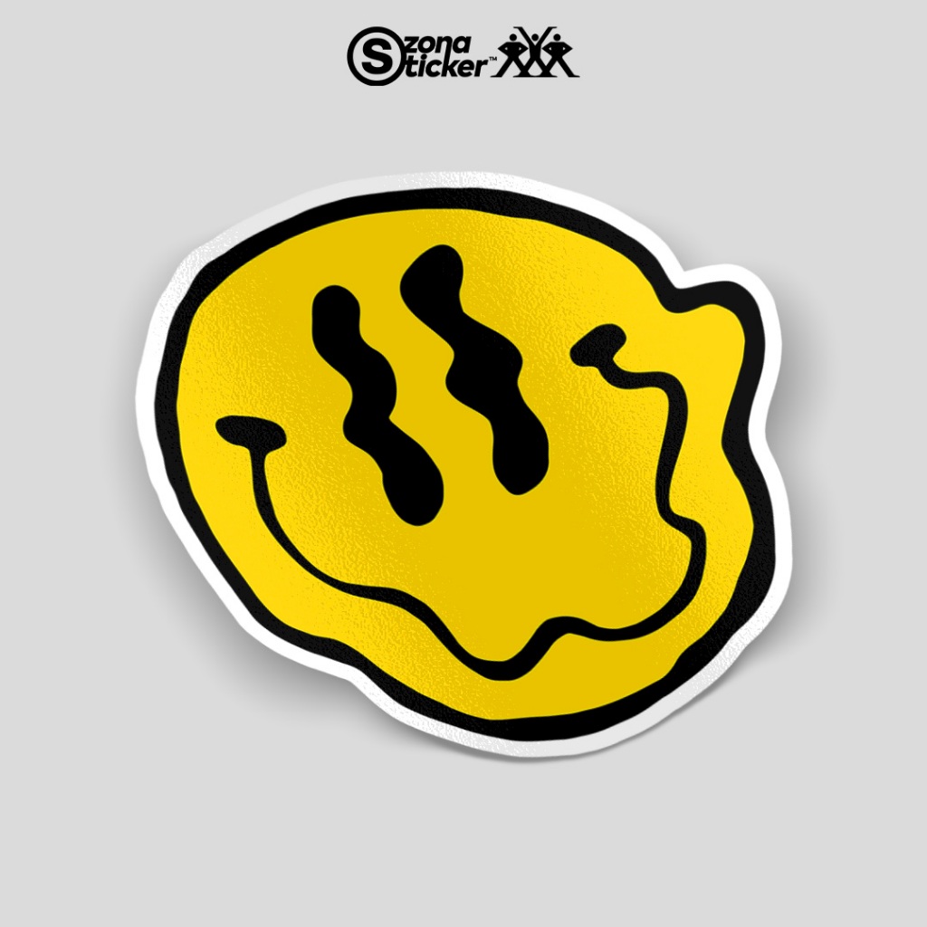 Jual Sticker smile emoji lucu | emot ketawa meme | sticker aesthetic ...