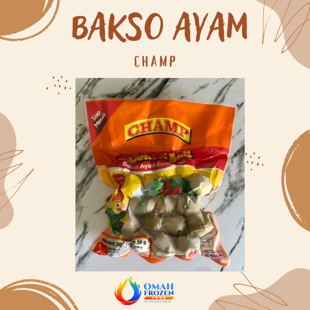 Jual Champ Bakso Ayam Champ Chicken Ball 200 (NON COD DAN REGULER ...